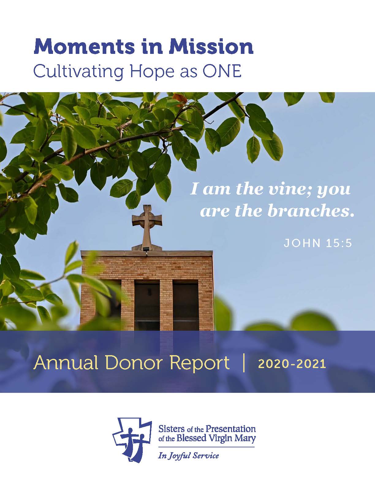 2020-2021 Annual Donor Report | Presentation Sisters